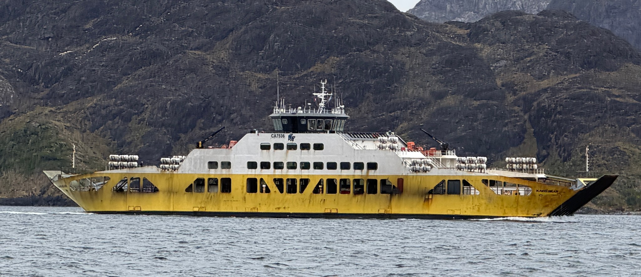 Leaving the Beagle Channel and entering the Strait Of Magellan – Harmon ...
