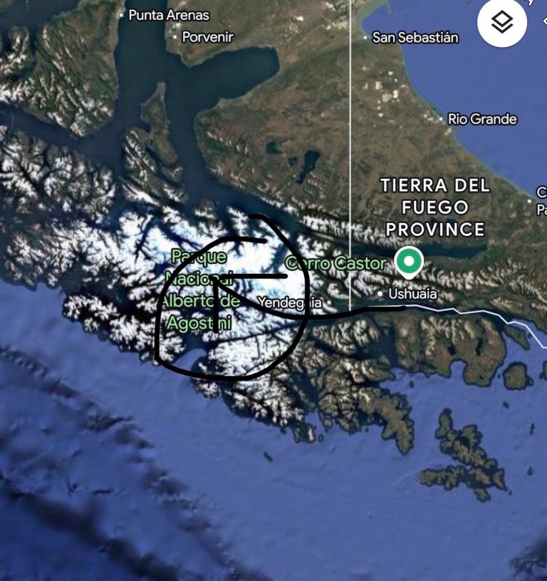 Leaving the Beagle Channel and entering the Strait Of Magellan – Harmon ...